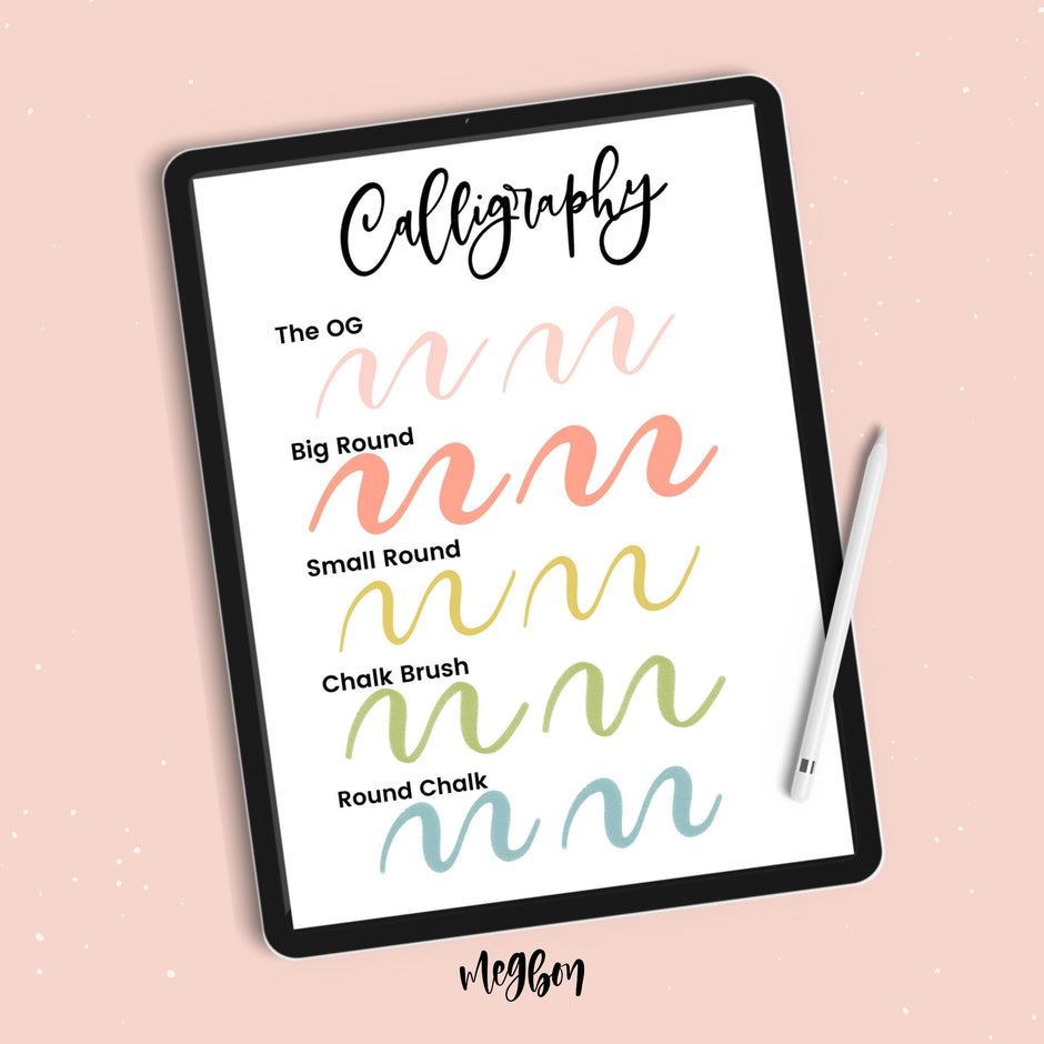 Meg Bon | Lettering & Procreate Tools for Creatives – MEG BON LLC